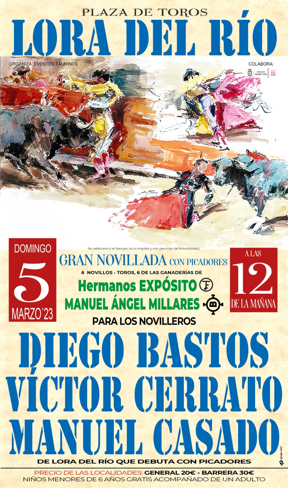 Victor CERRATO débute la temporada à Lora del Rio - Victor Cerrato